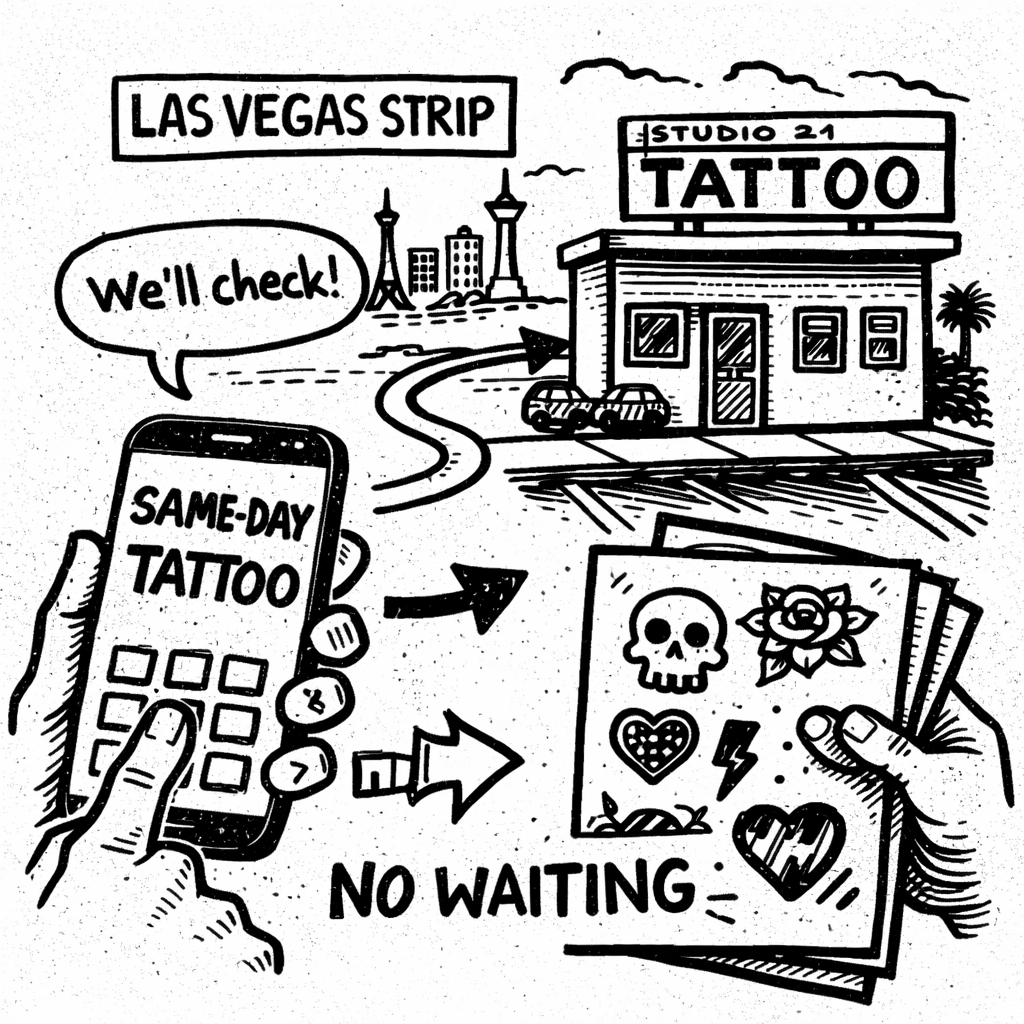 Same-Day Tattoos in Las Vegas: What to Know Before You Walk In